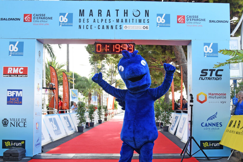Cannes reveals its official mascot for the Nice-Cannes Marathon